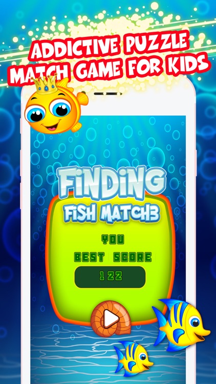 Finding Fish Best Friends Match3 Games by preeda Bunnah