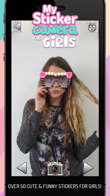 Selfie Stickers Camera - Photo Editor for Girls by Rastko Petkovic
