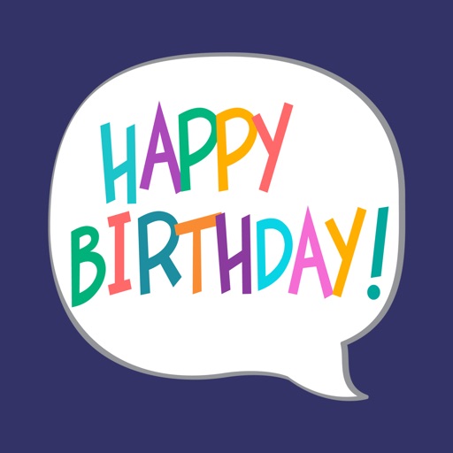 Fun Birthday Animated Stickers for iMessage by SupEr App Co, LLC