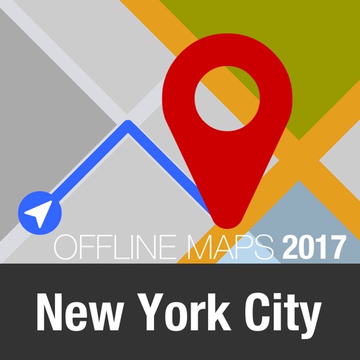 New York City Offline Map and Travel Trip Guide by GPS CAR NAVIGATION PILOT