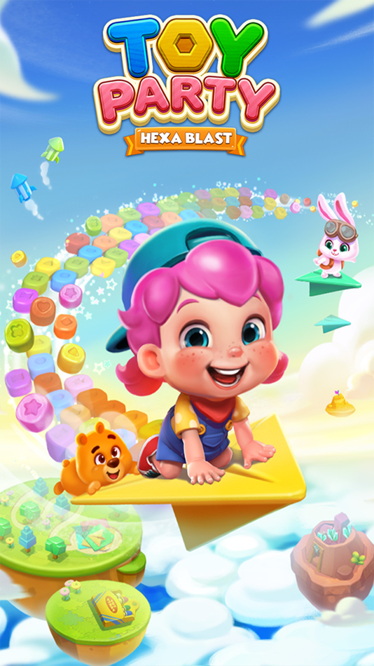 Toy Party: Match 3 Hexa Blast! by CookApps - (iOS Games) — AppAgg