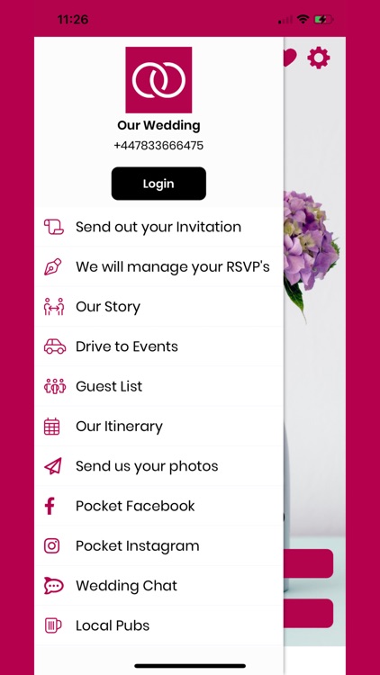 The Wedding Application by Pocket Applications