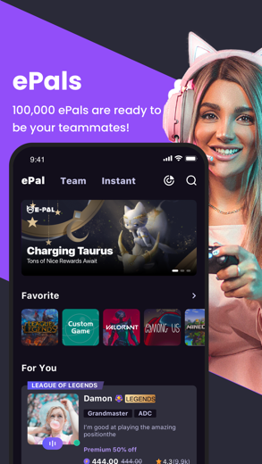 Epal: Meet gamer friends for iPhone - APP DOWNLOAD