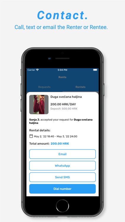 Rentee: Rent anything anytime! by Mateo Puhalovi