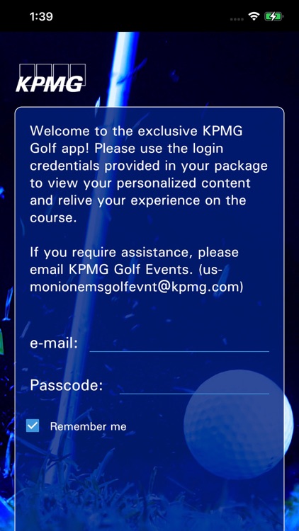 KPMG Golf by Agents of Play