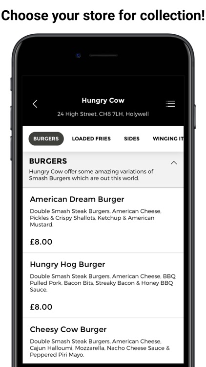 Hungry Cow App by Christy Goode