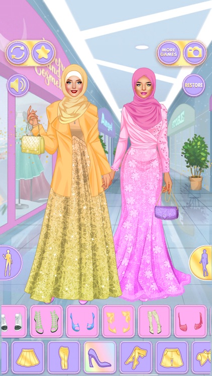 Pastel Sisters Dress Up Games by ARPAplus