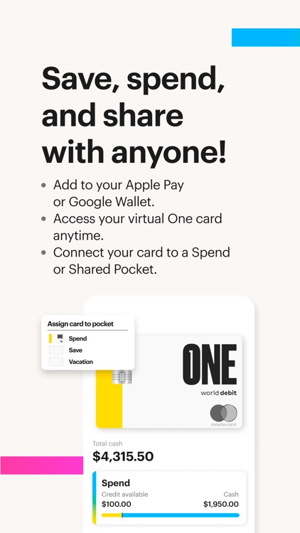 One – Mobile Banking by One Finance, Inc.