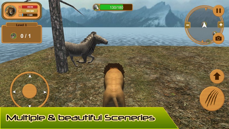 Wild Lion Simulator Attack 3D by Vector Labs Limited