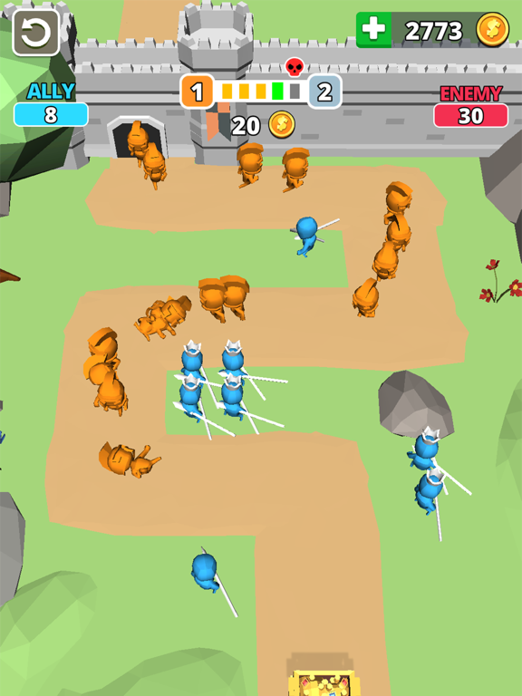 Tiny Battle - Merge Troops! Tips, Cheats, Vidoes and Strategies | Gamers Unite! IOS