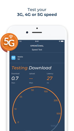 Opensignal Internet Speed Test for iPhone - APP DOWNLOAD
