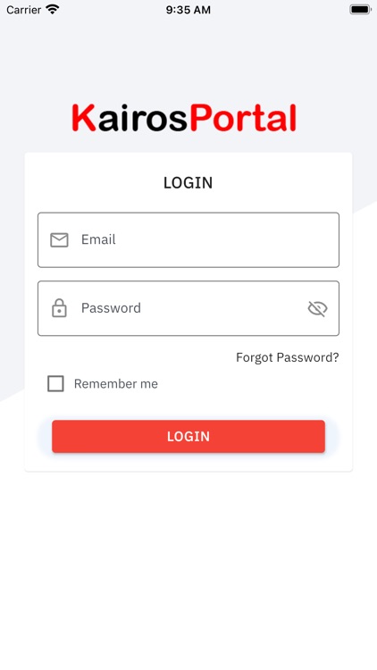 Kairos Portal App by Kairos Business Solutions