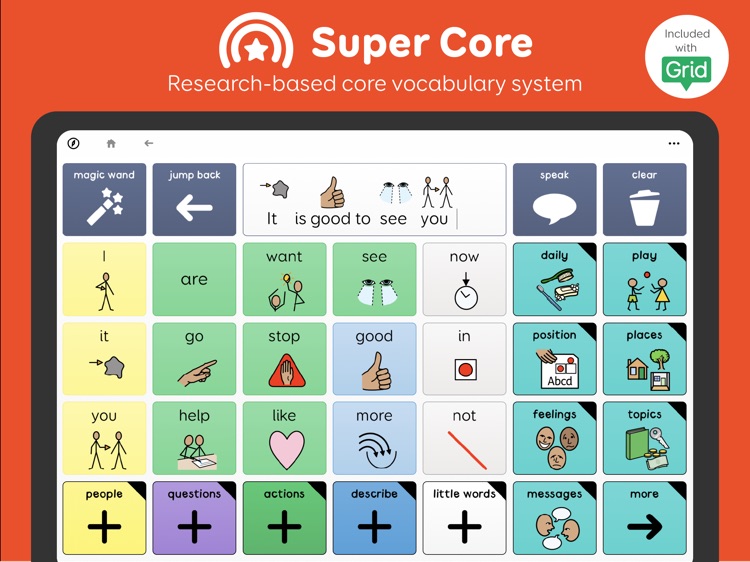 Grid for iPad - AAC by Smartbox Assistive Technology
