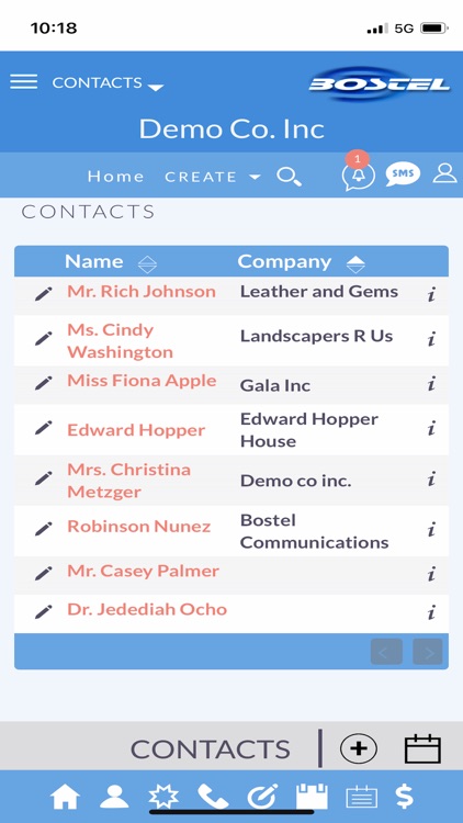 Bostel Workgroup CRM by Bostel Communications Inc