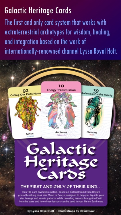 Galactic Heritage Cards by Seed of Life Institute LLC