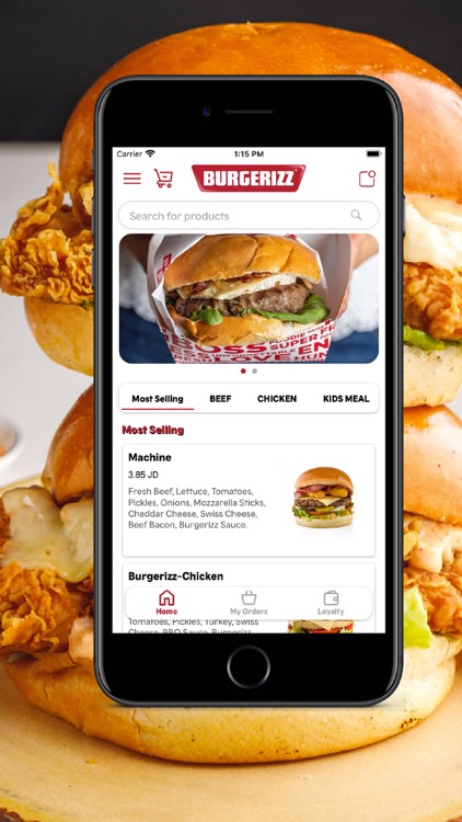 Burgerizz by Yazied Kanaan