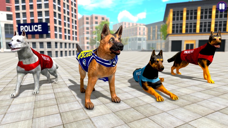 US police dog chase simulator by Survival Games Production