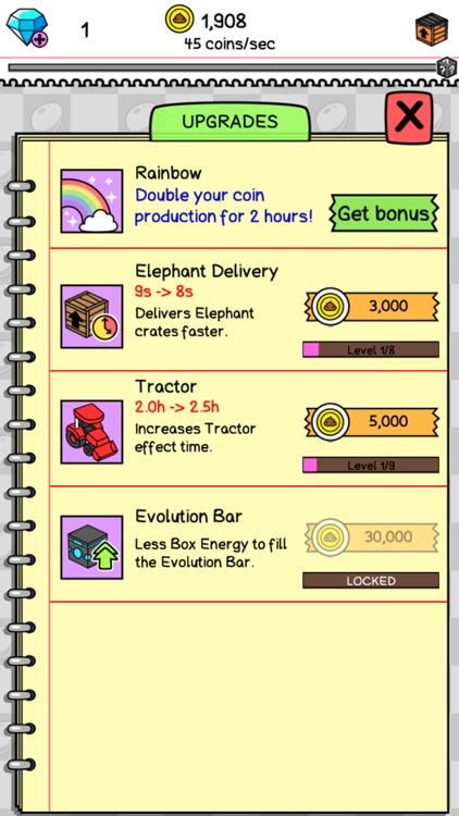 Elephant Evolution: Merge Idle by Tapps Tecnologia da Informação Ltda.