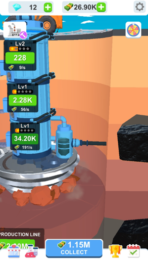 Idle Dig Factory for iPhone - APP DOWNLOAD