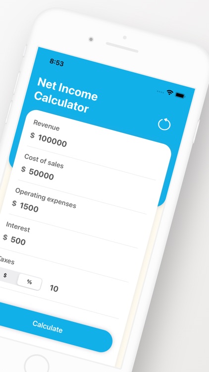 Net Income Calculator App by AppNextDoor Labs