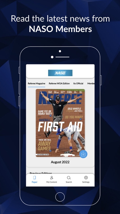 NASO Members by National Association of Sports Officials