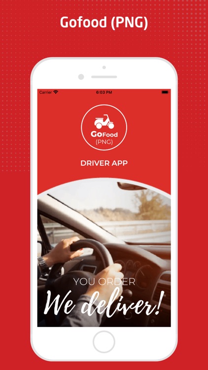 GoFood (PNG) Driver by Eugene Anang