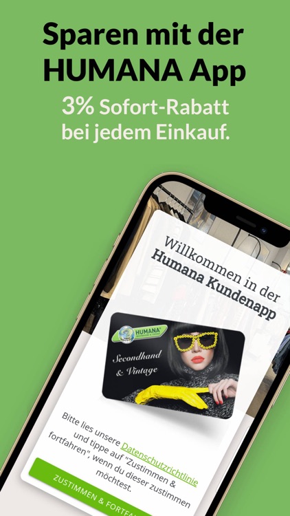 HUMANA Second Hand Kundenkarte by Humana Second Hand Kleidung GmbH