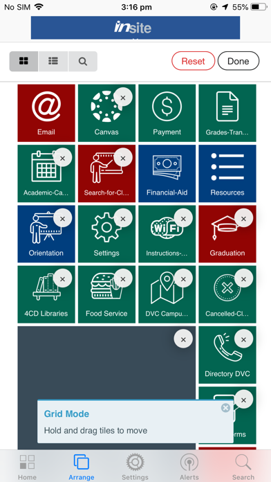 InSite for CCC, DVC and LMC - iPhone Wired