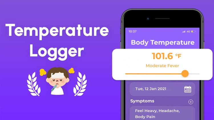 Body Temperature App by Kishan Panchotiya