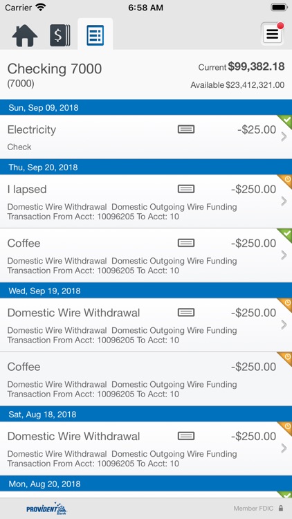 MyProvident Business Mobile by Provident Savings Bank