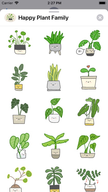 Happy Plant Family by Adelyn Li Ting Tam