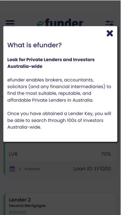 efunder Lender by David Stein