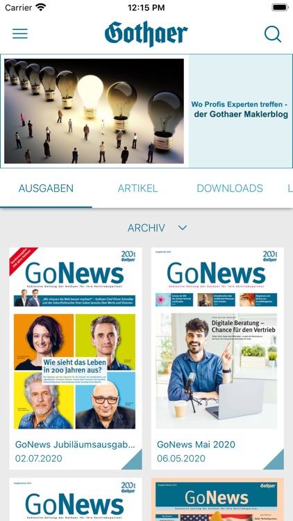 GoNews by Gothaer Versicherungsbank VVaG