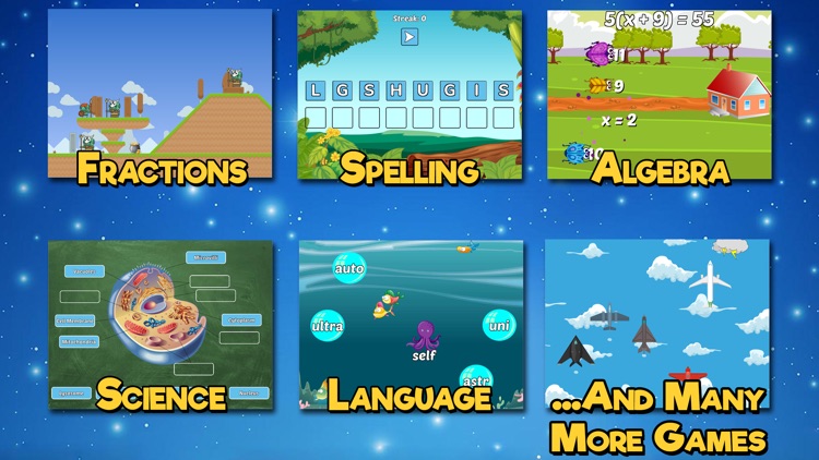 Fifth Grade Learning Games by RosiMosi LLC