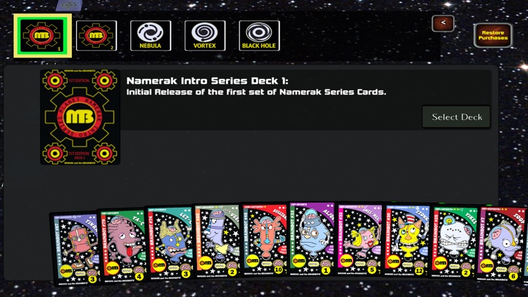 Minook & Brainbots Card Game by I-Create LLC