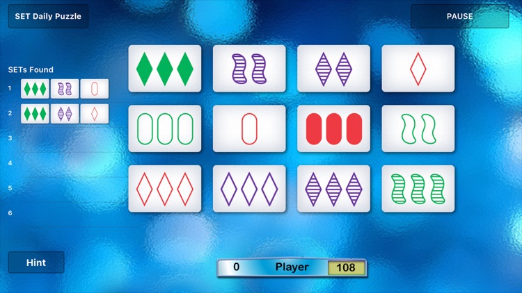 Daily SET Puzzle By PlayMonster LLC