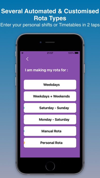 Simple Rota Maker by Members of Us Limited