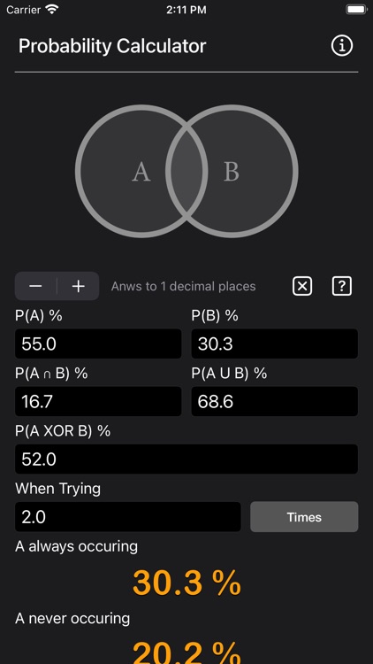 Probability Calculator Plus by Heng Jia Liang