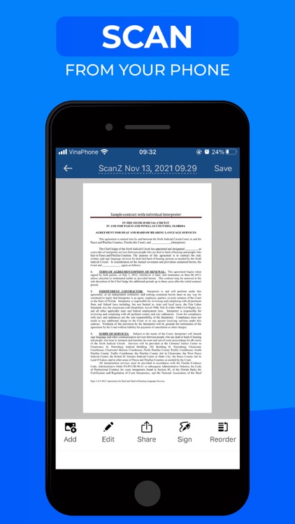 Scanner Z - Scan any documents by EVOLLY.APP