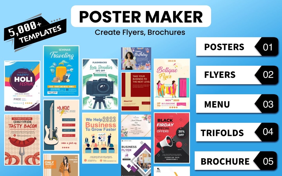 Poster Maker + Flyer Creatorㅤ de Zulfiqar Ali - (macOS Aplicaciones ...