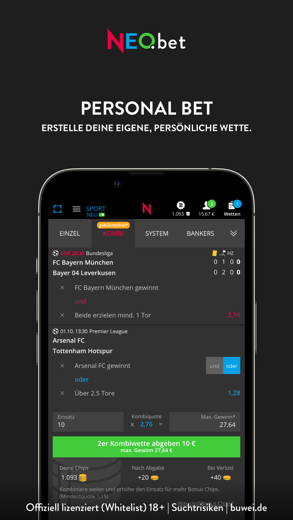 NEO.bet for iPhone - APP DOWNLOAD