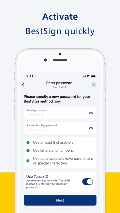 Postbank BestSign by Postbank - eine Niederlassung der DB Privat- und ...