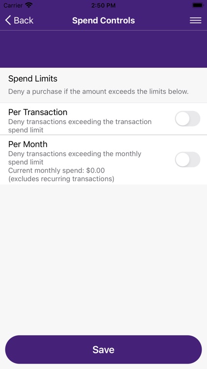 Orange Countys CU CardControl by Orange County's Credit Union