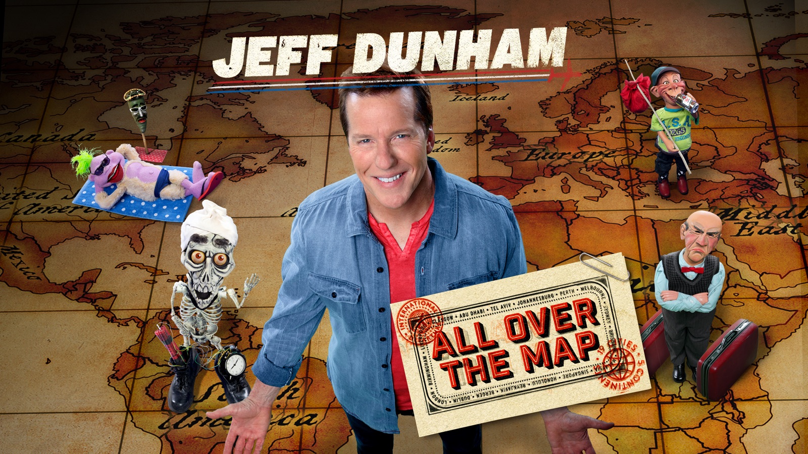 Jeff Dunham: All Over the Map on Apple TV