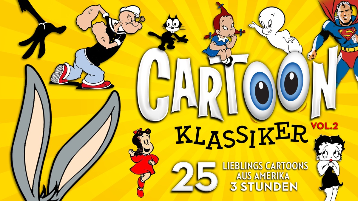 Cartoon Classics - Vol. 2: 25 Favorite Cartoons - 3 Hours | Apple TV