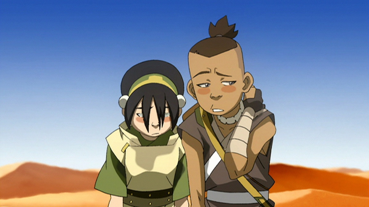 Aang Avatar State In The Desert