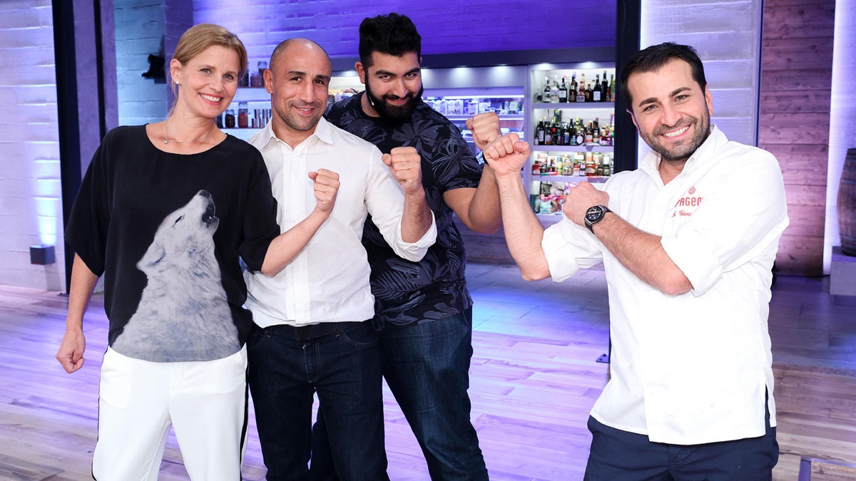 Mit Ali Güngörmüs, Katrin Müller-Hohenstein, Arthur Abraham, Faisal ...